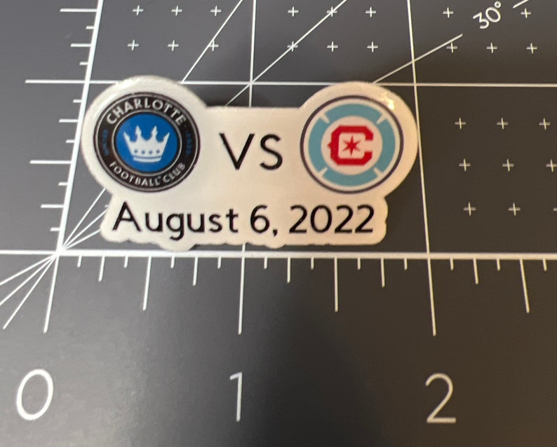 CLTFC Inaugural Season Home Match Day Pins - Etsy