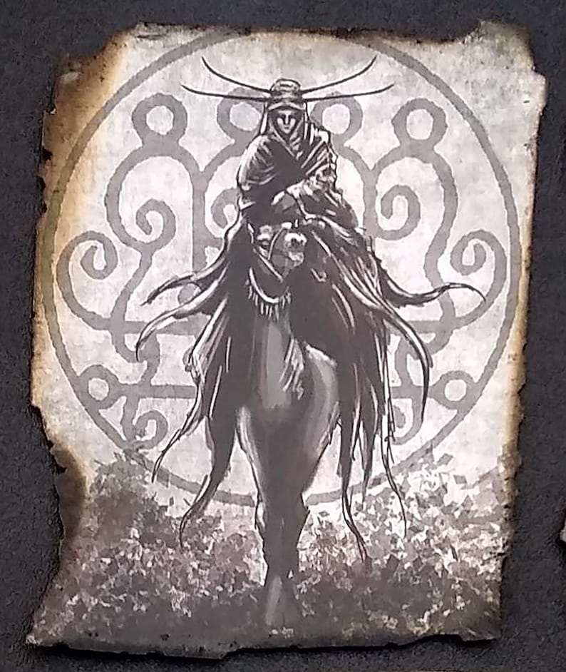 Paimon Ars Goetia Altar Icon - Etsy