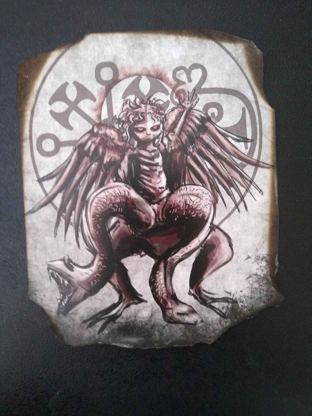 Ars Goetia Altar Icon - Valac - Etsy