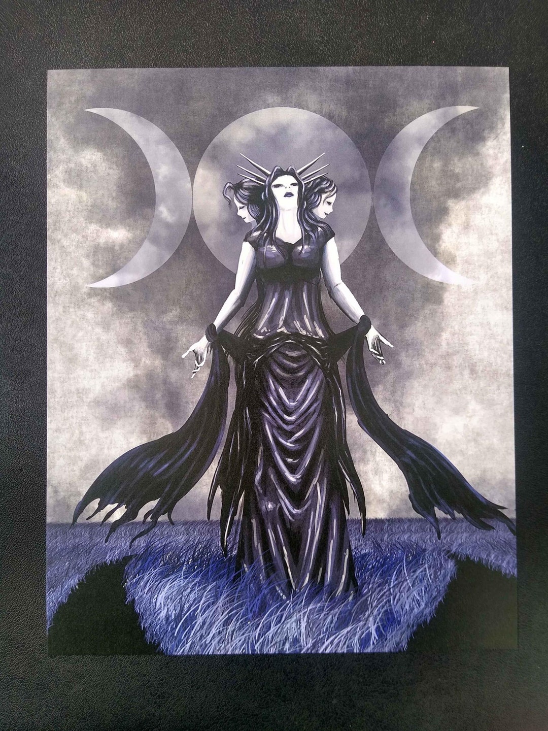 Hecate Portrait - Altar Icon - Etsy