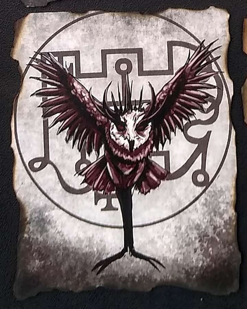 Stolas Ars Goetia Altar Icons - Etsy