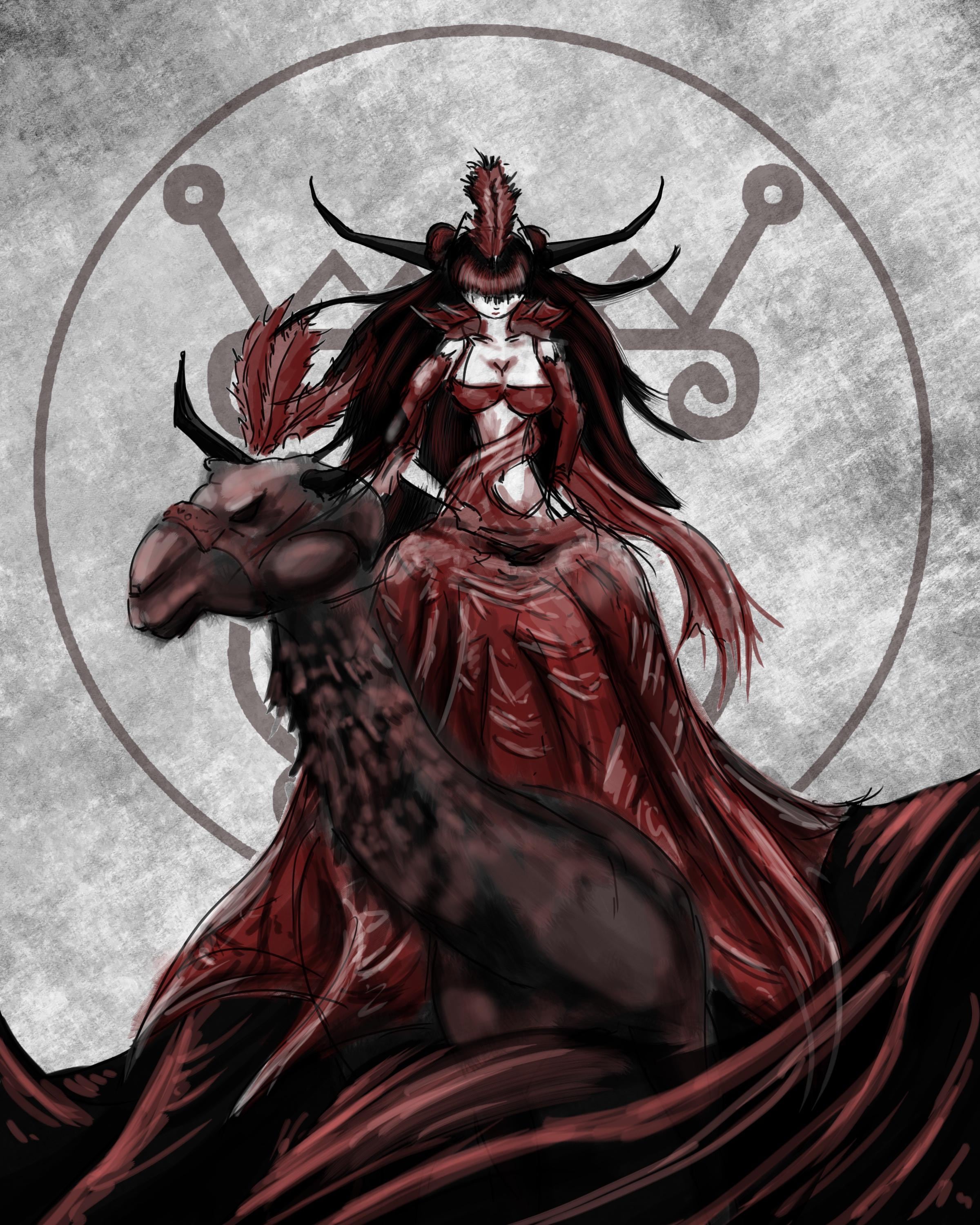 Ars Goetia Altar Icon - Gremory - Etsy