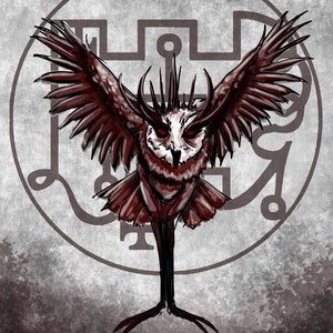 Stolas Ars Goetia Altar Icons - Etsy