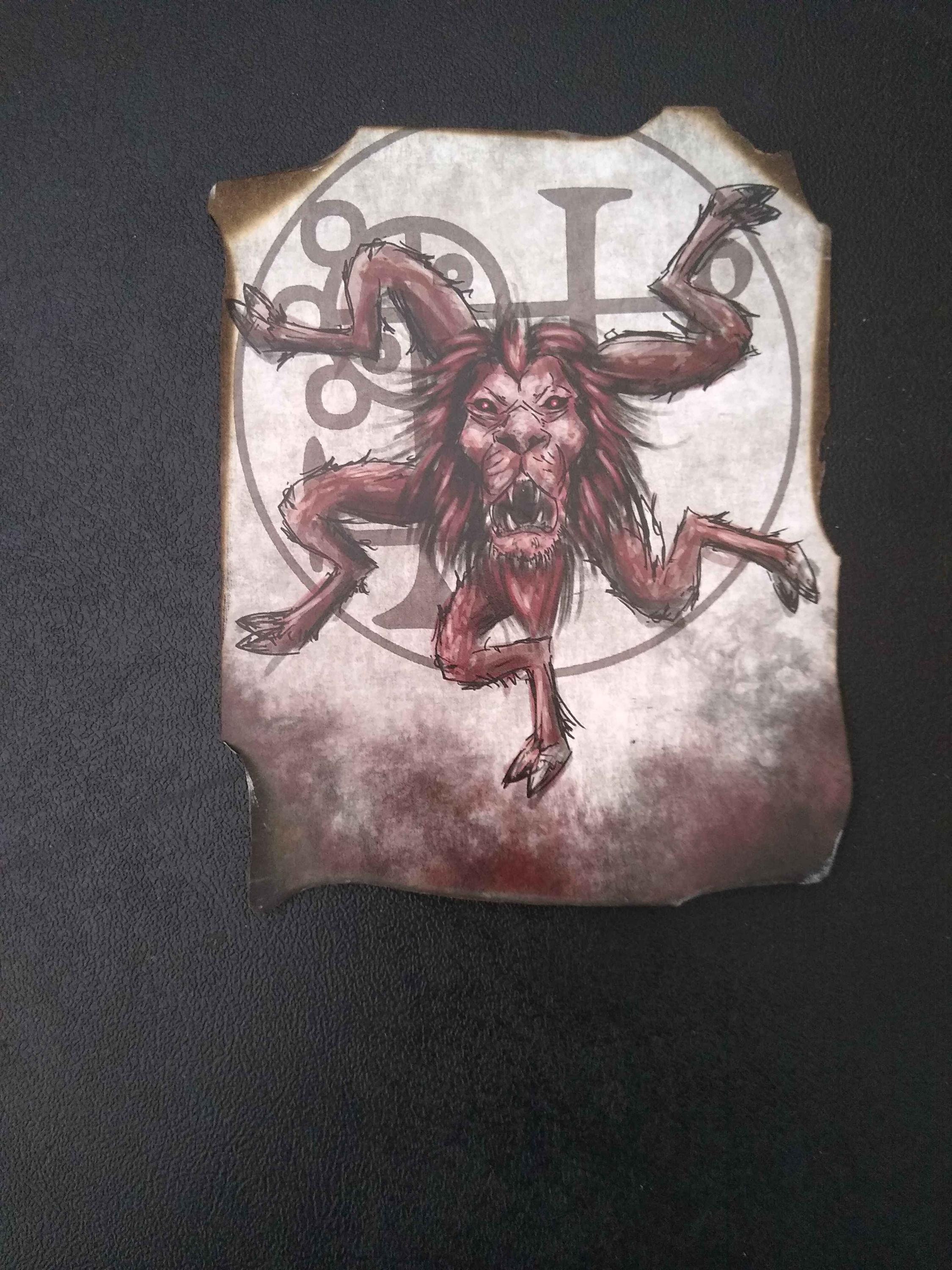 Ars Goetia Altar Icon - Buel/buer - Etsy