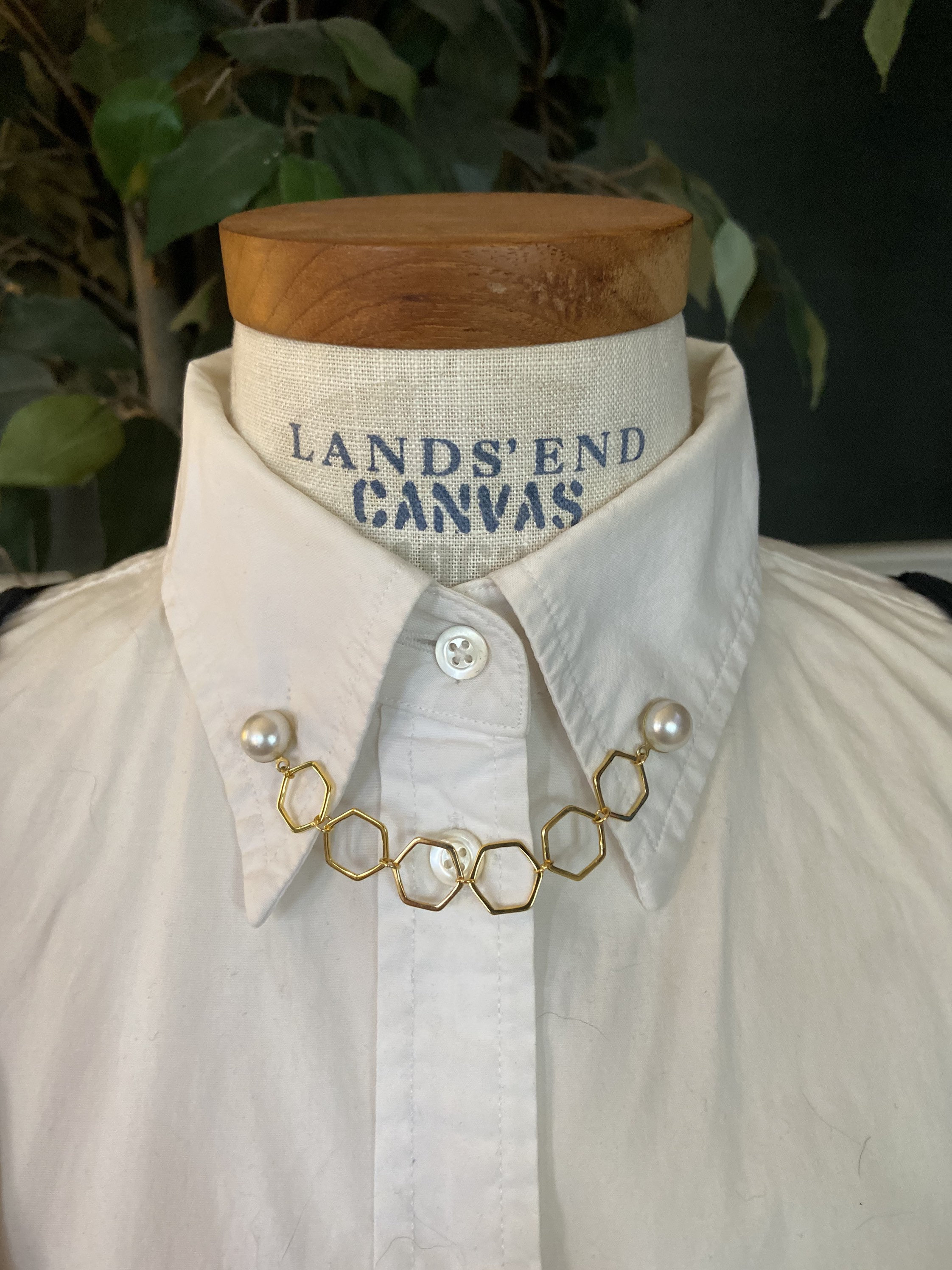 Honeycomb Collar and Lapel Pin | Etsy