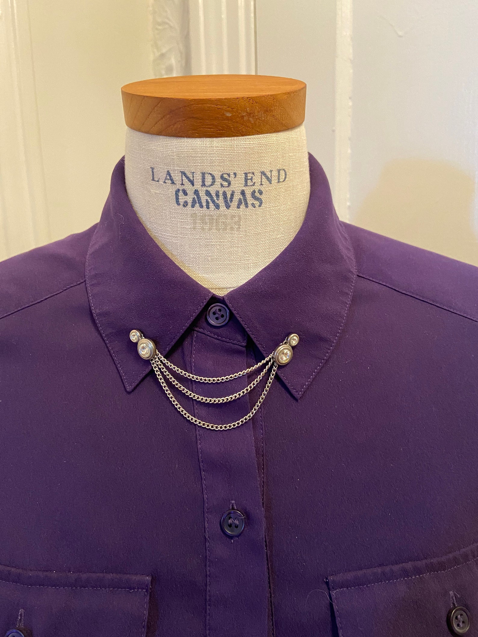 Make Your Own Collar Pin With Your Earrings or Favorite Pins - Etsy