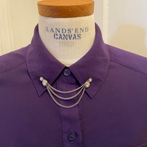 Make Your Own Collar Pin With Your Earrings or Favorite Pins - Etsy