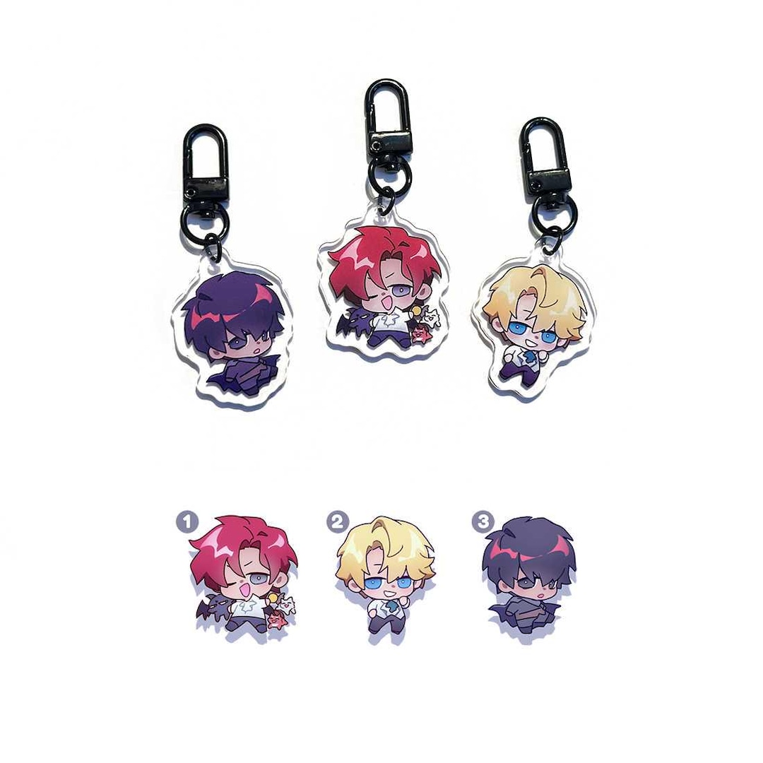 LOCF | [chibis] Acrylic Keychains - Etsy