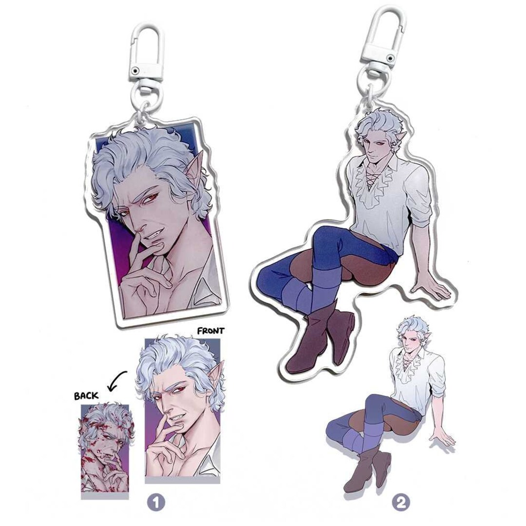 BG3 astarion Acrylic Keychains - Etsy