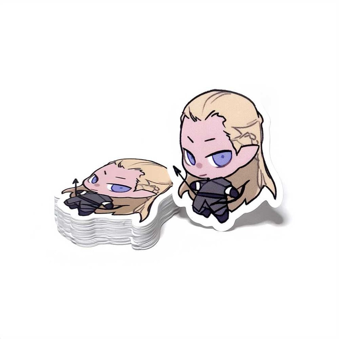 LOTR Legolas Small Sticker - Etsy
