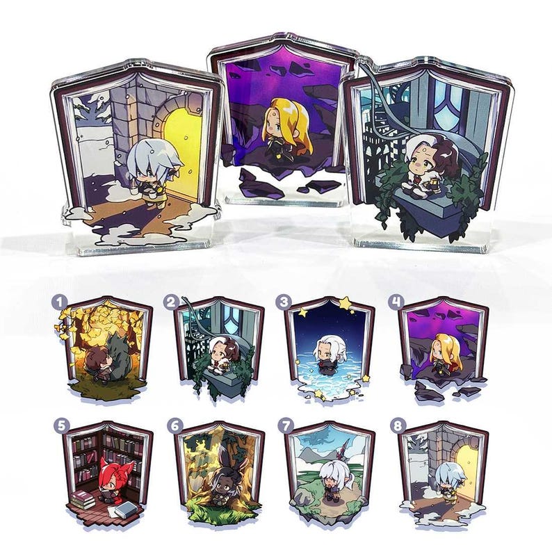 FFXIV | [journey] Acrylic Stands - Etsy