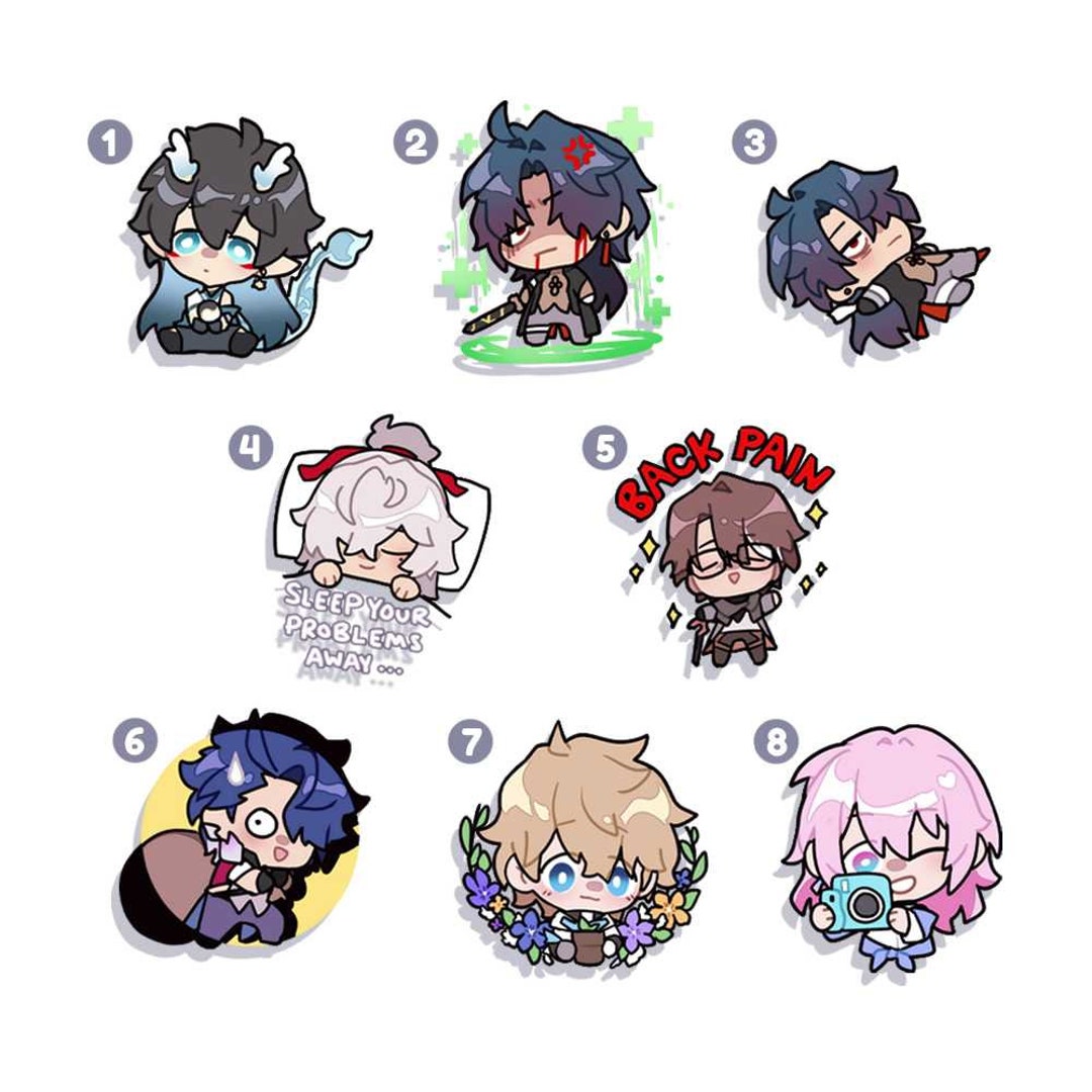 HSR silly Acrylic Keychains - Etsy