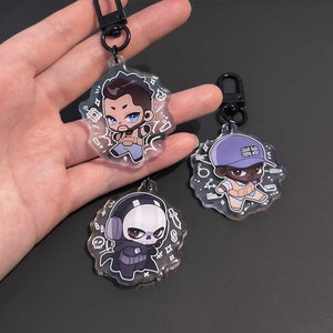 COD | [chibi2] Acrylic Keychains - Etsy