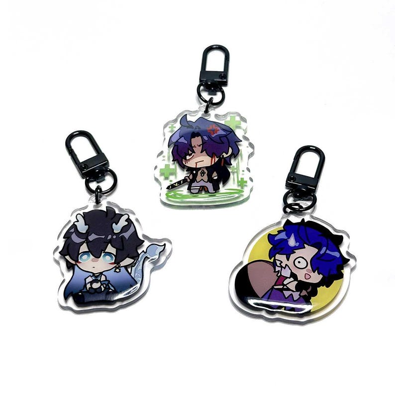 HSR | [silly] Acrylic Keychains - Etsy