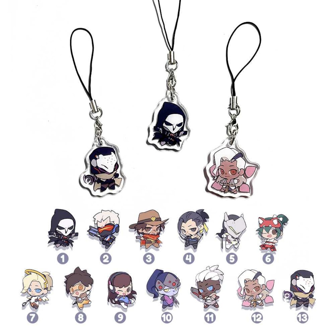Overwatch | [small] Acrylic Charms - Etsy