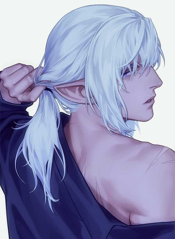 FFXIV | [estinien Ponytail] Print - Etsy