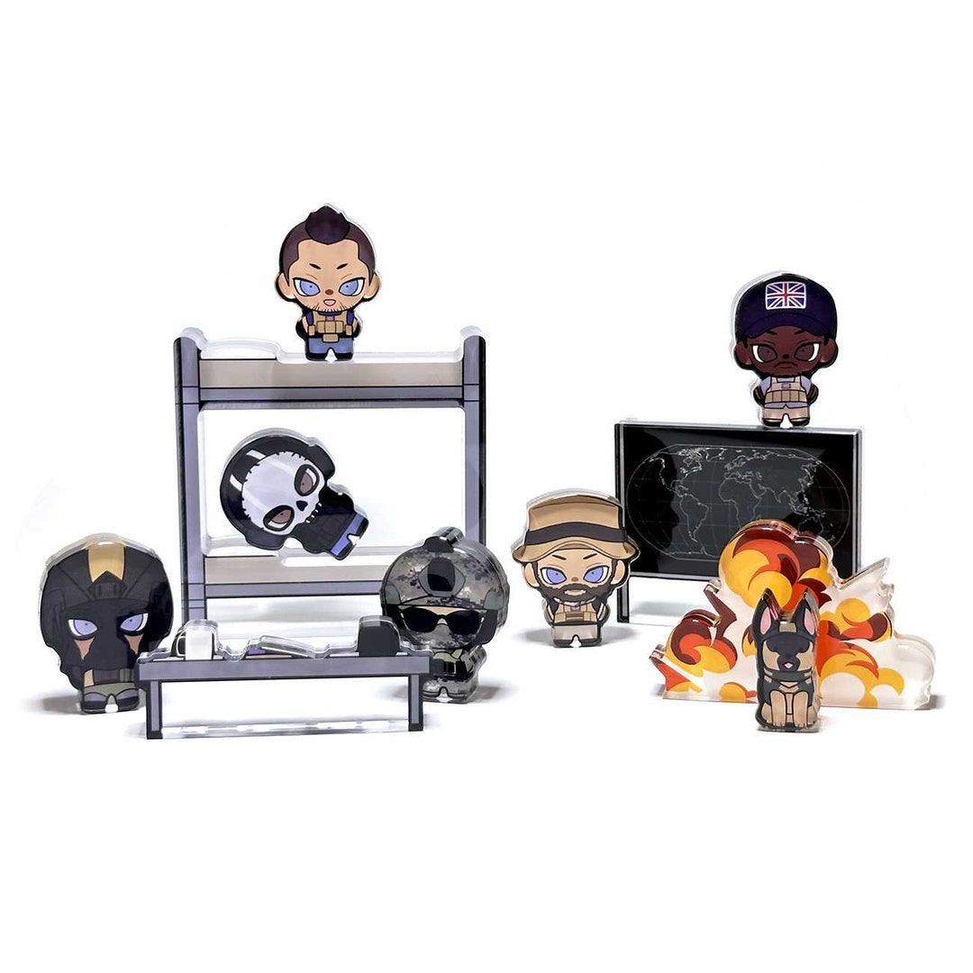 COD playset Acrylic Standees - Etsy