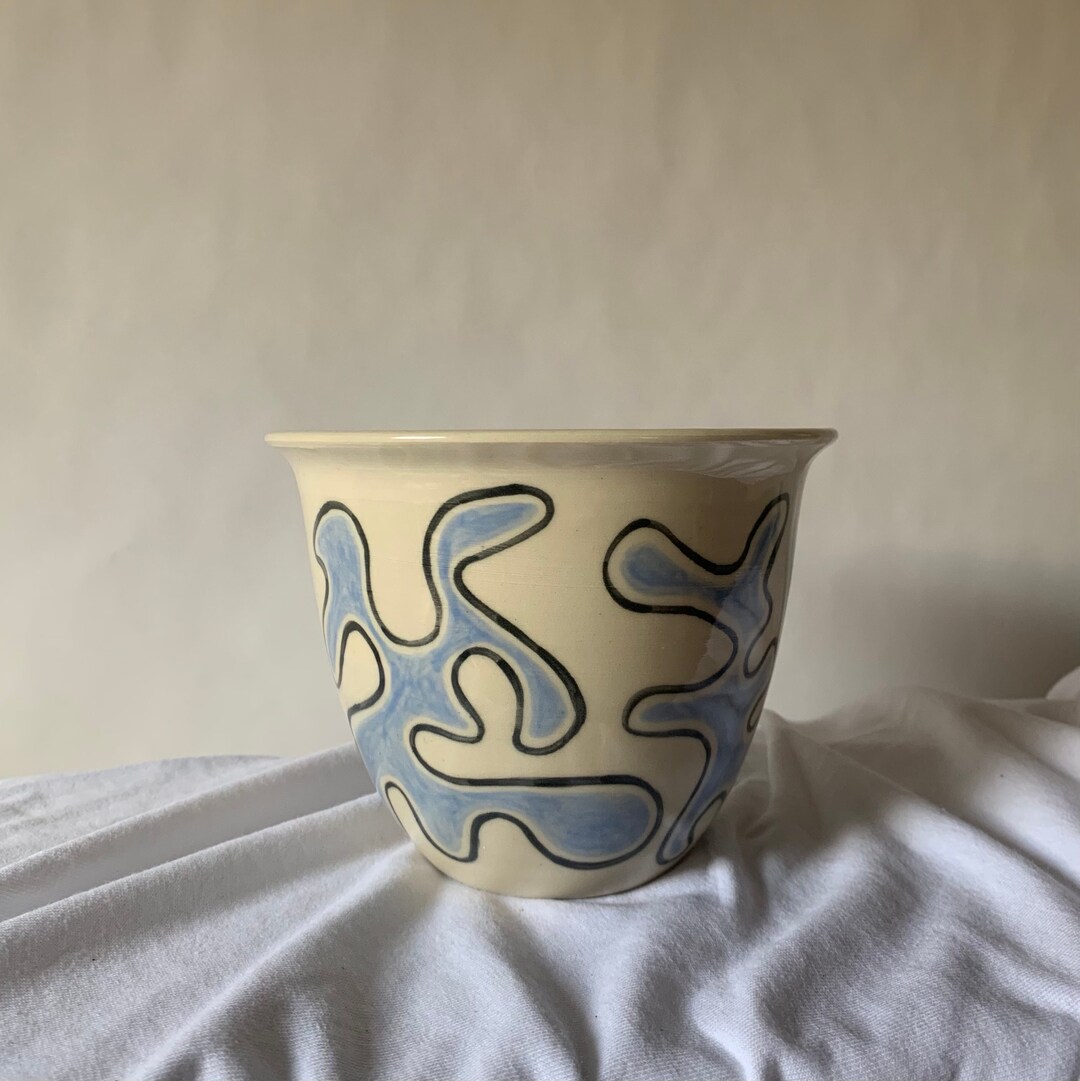 Small Blob Flower Pot - Etsy