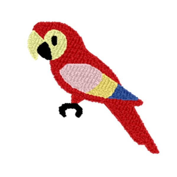 Parrot Embroidery - Etsy