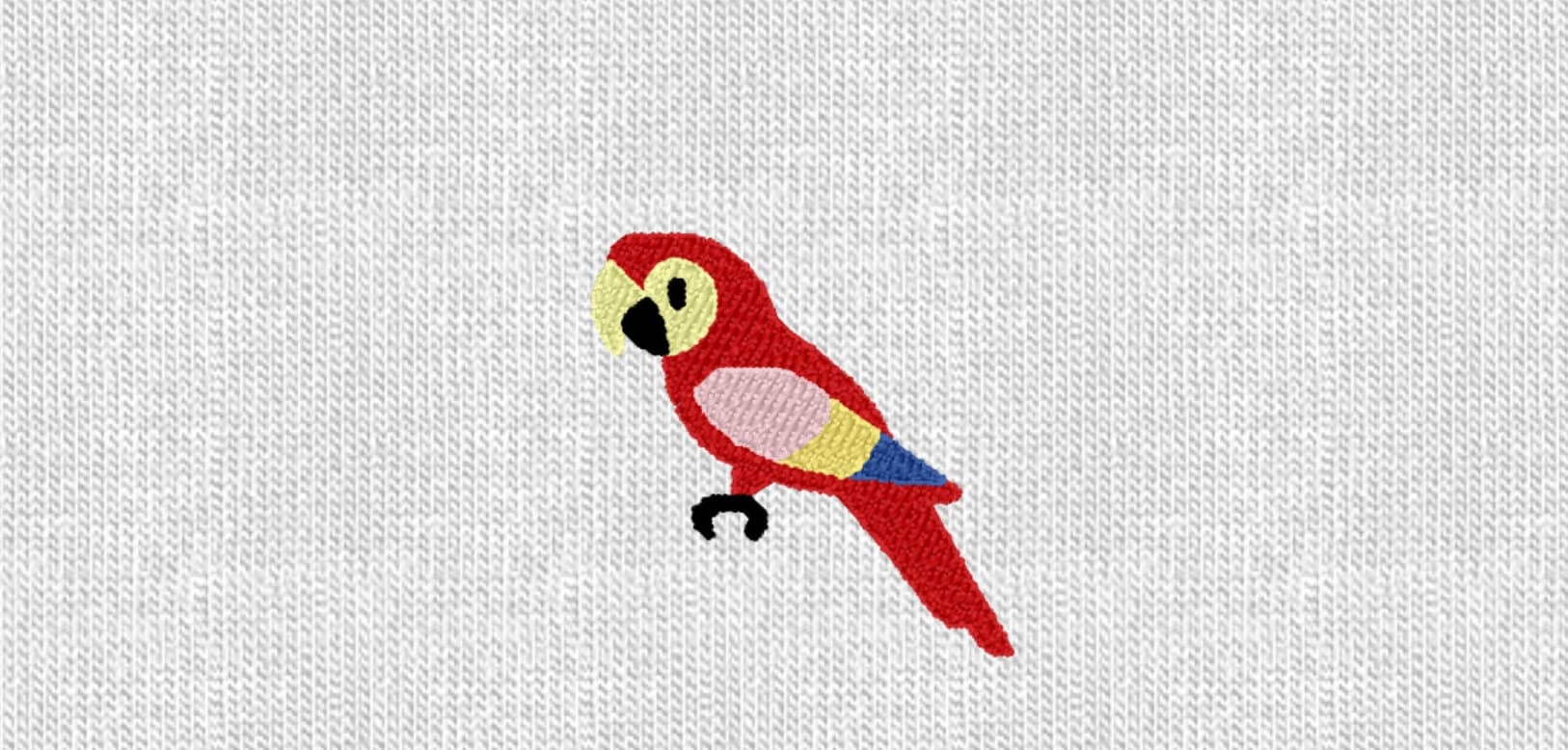 Parrot Embroidery Design | Parrot Embroidery File | Parrot Bird ...