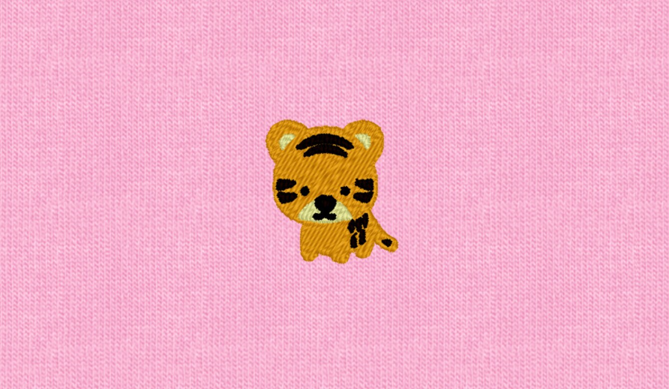 Tiger Embroidery Design, Mini Tiger Embroidery File, INSTANT DOWNLOAD ...