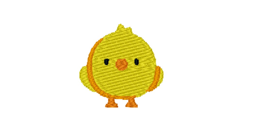 Chick Embroidery Design - Etsy