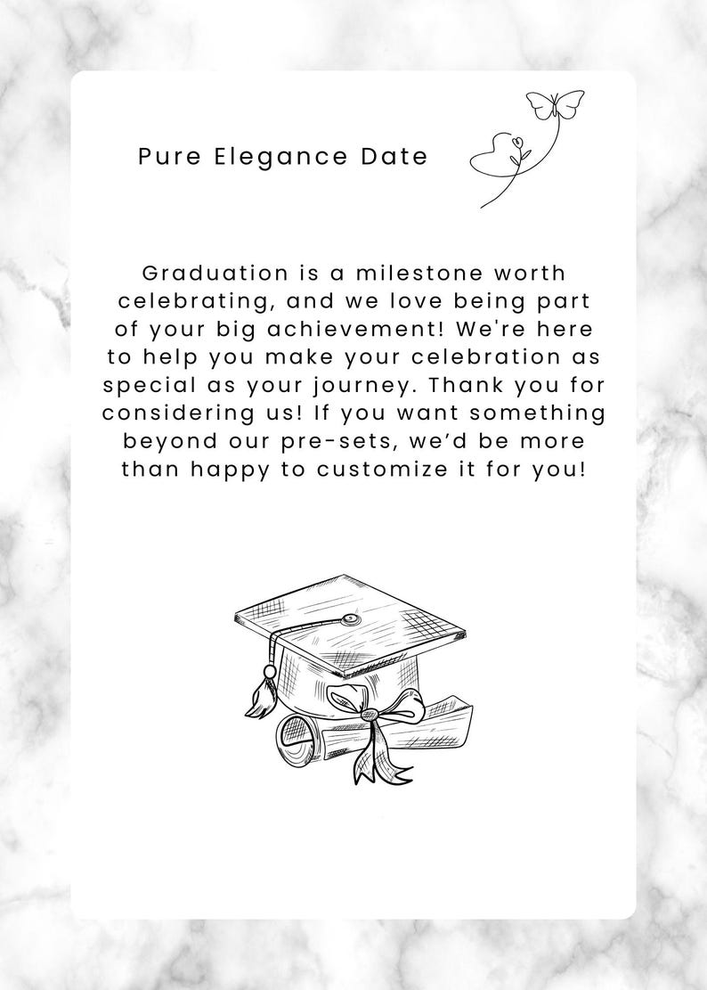 Custom Graduation Invitation (front & Back) | Personalized Invitation ...