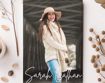 Custom Graduation Invitation (front & Back) | Personalized Invitation ...