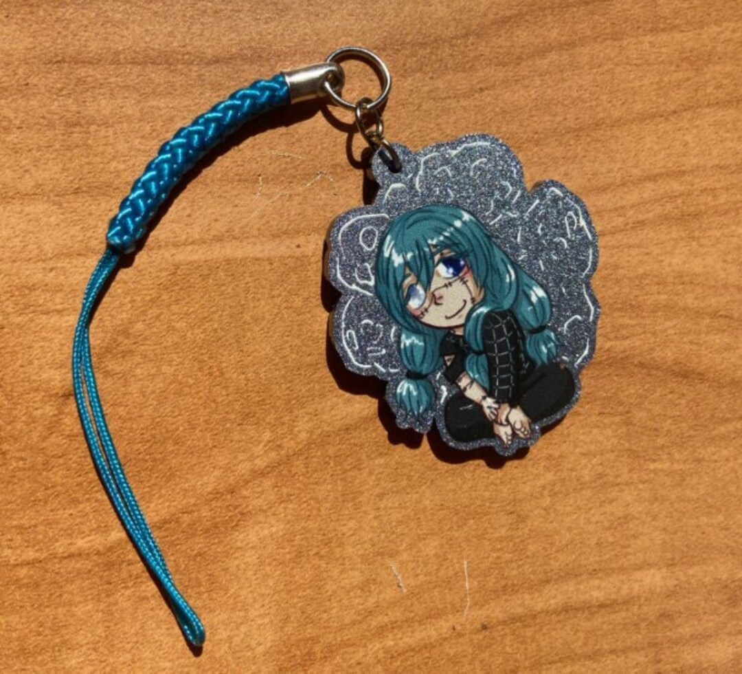 Glitter Mahito Jjk-inspired Keychain - Etsy