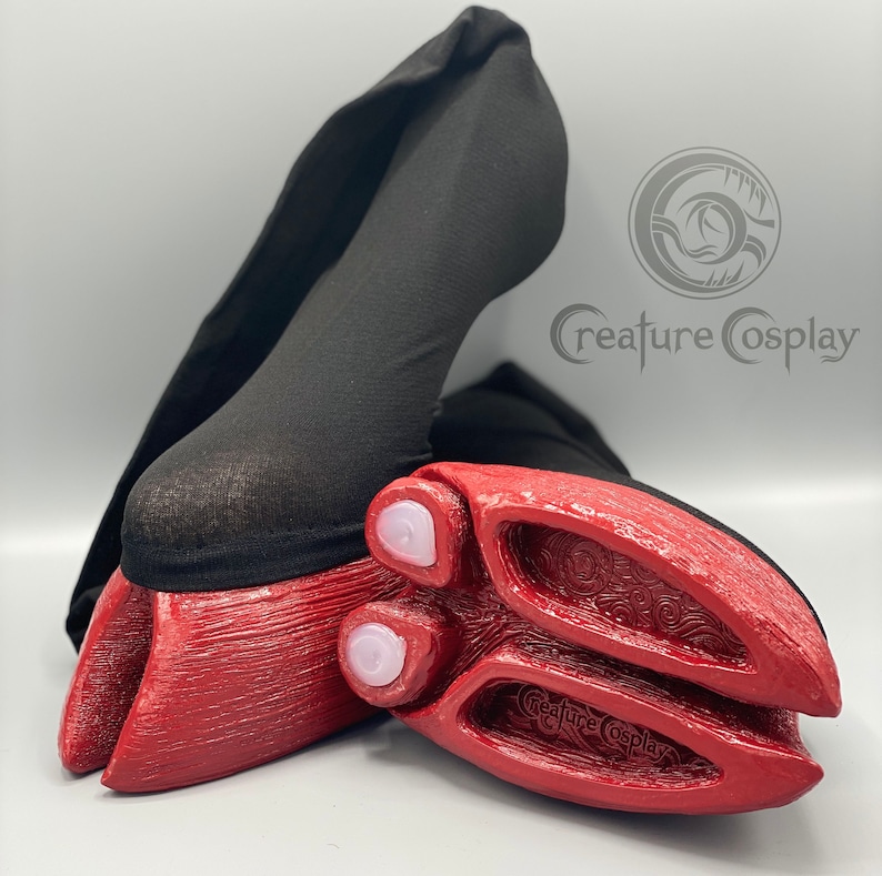 Cloven Hoof Shoes With Custom Colored Hooves - Etsy