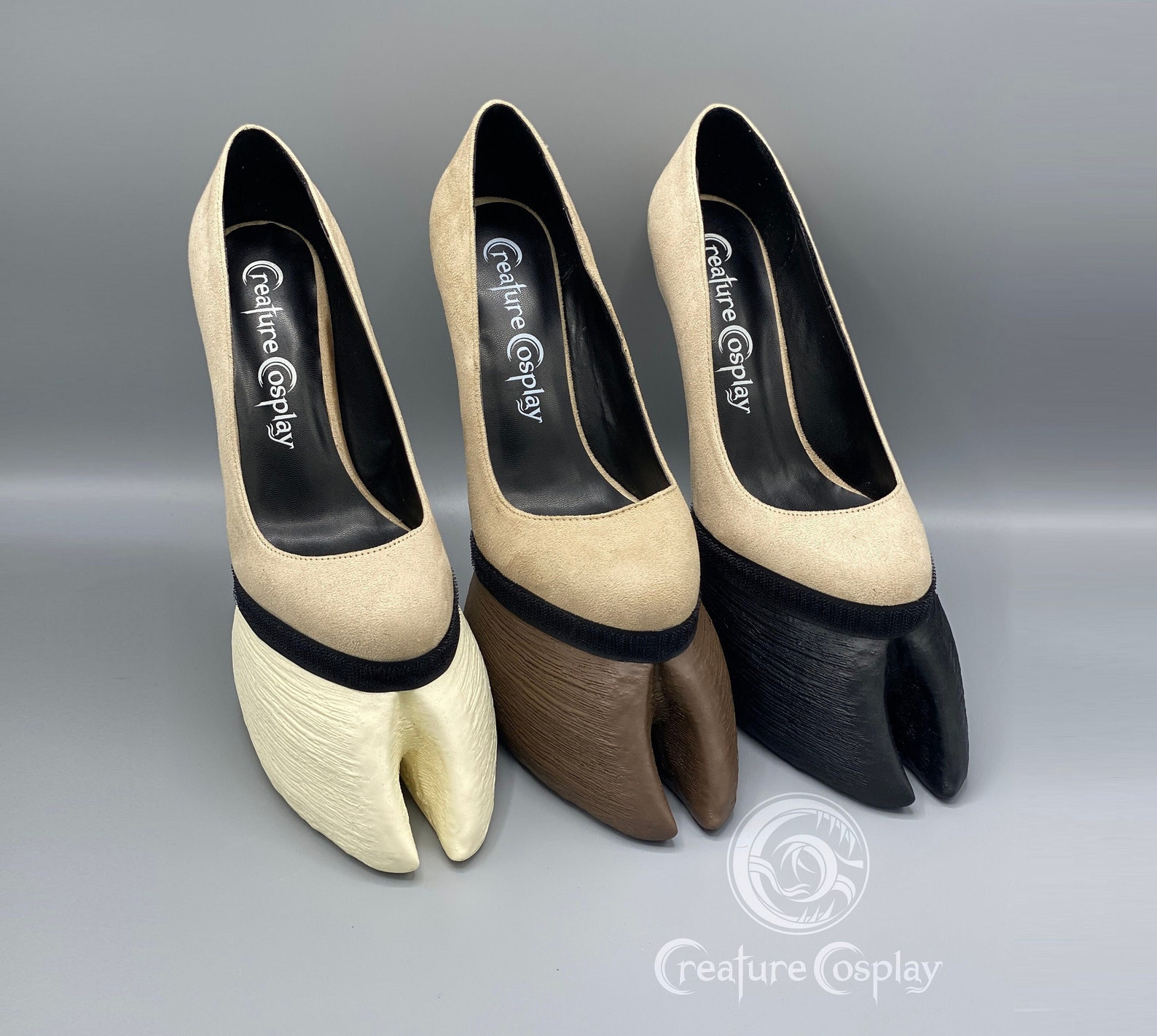 Cloven Hoof Shoes With Thigh-high Leggings - Etsy