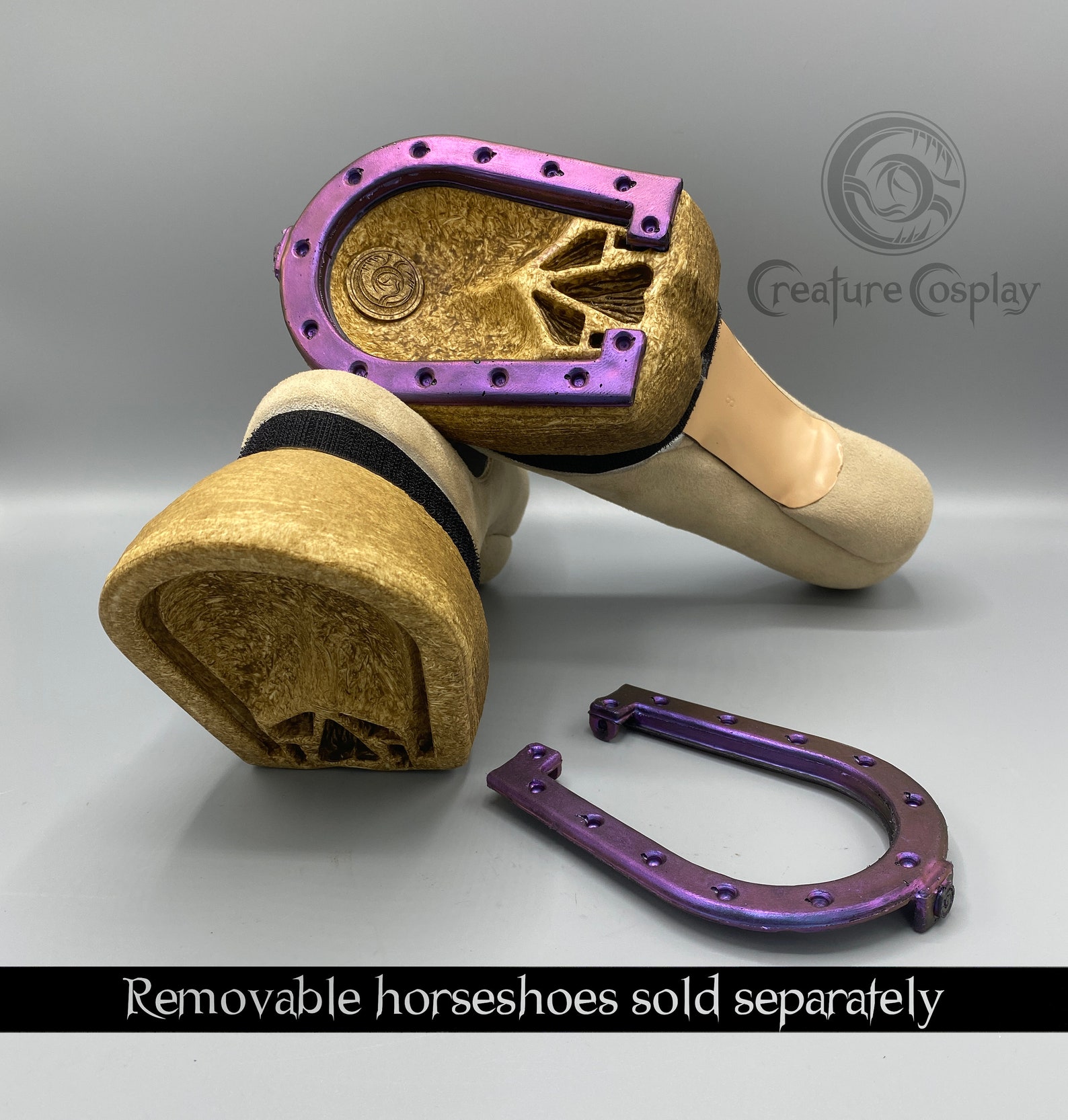 Horse Hoof Shoes With Reaper Finish - Etsy