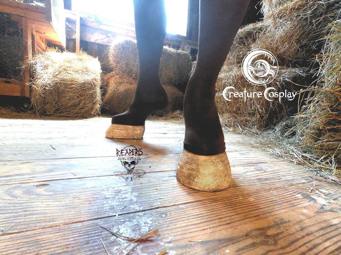Horse Hoof Shoes With Reaper Finish - Etsy