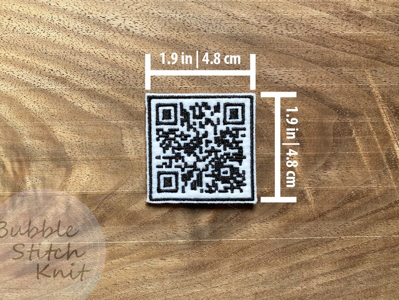 Rick Astley QR Code Patch Rickroll Embroidery Patch - Etsy