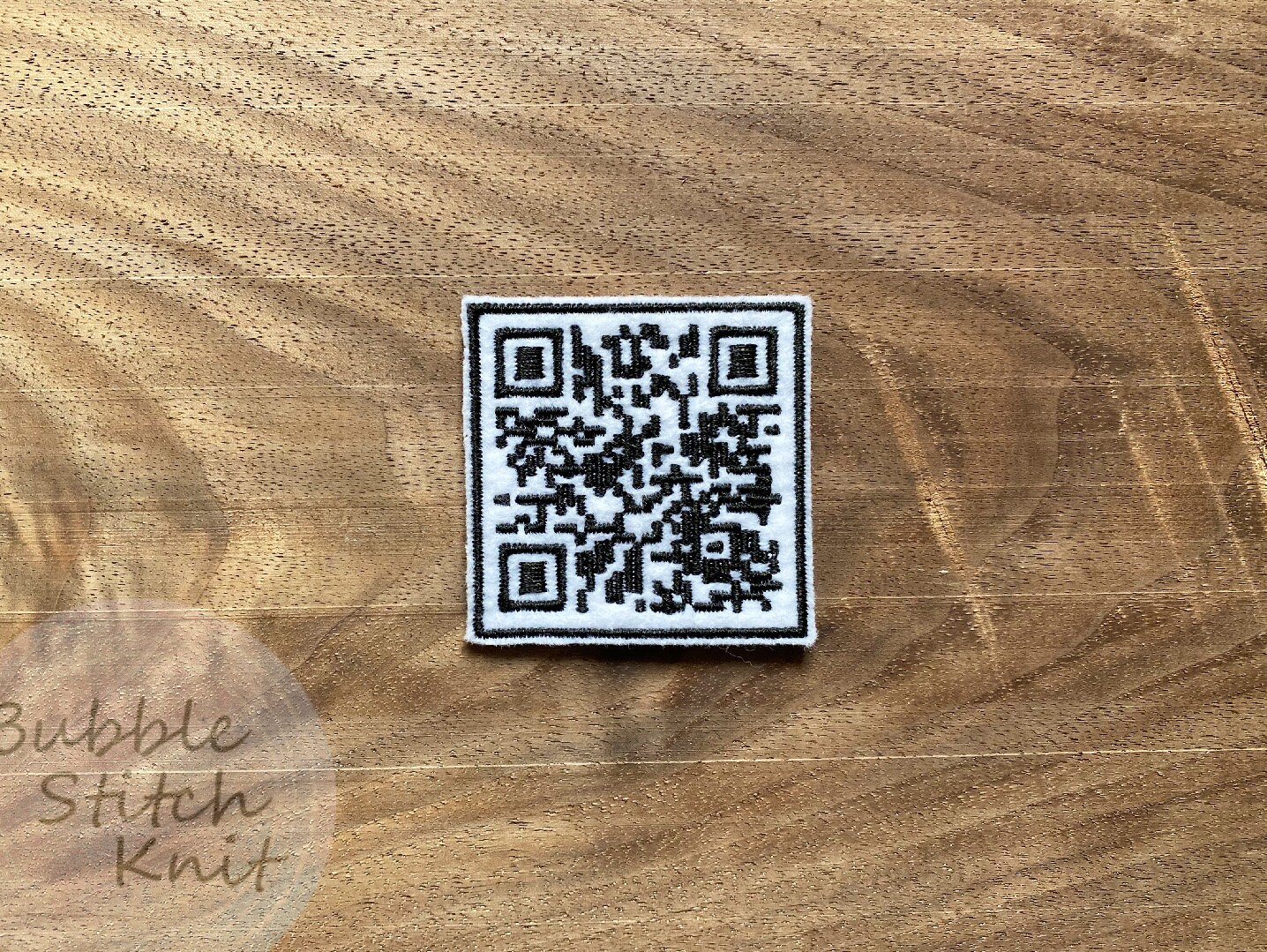 Rick Astley QR Code Patch Rickroll Embroidery Patch - Etsy