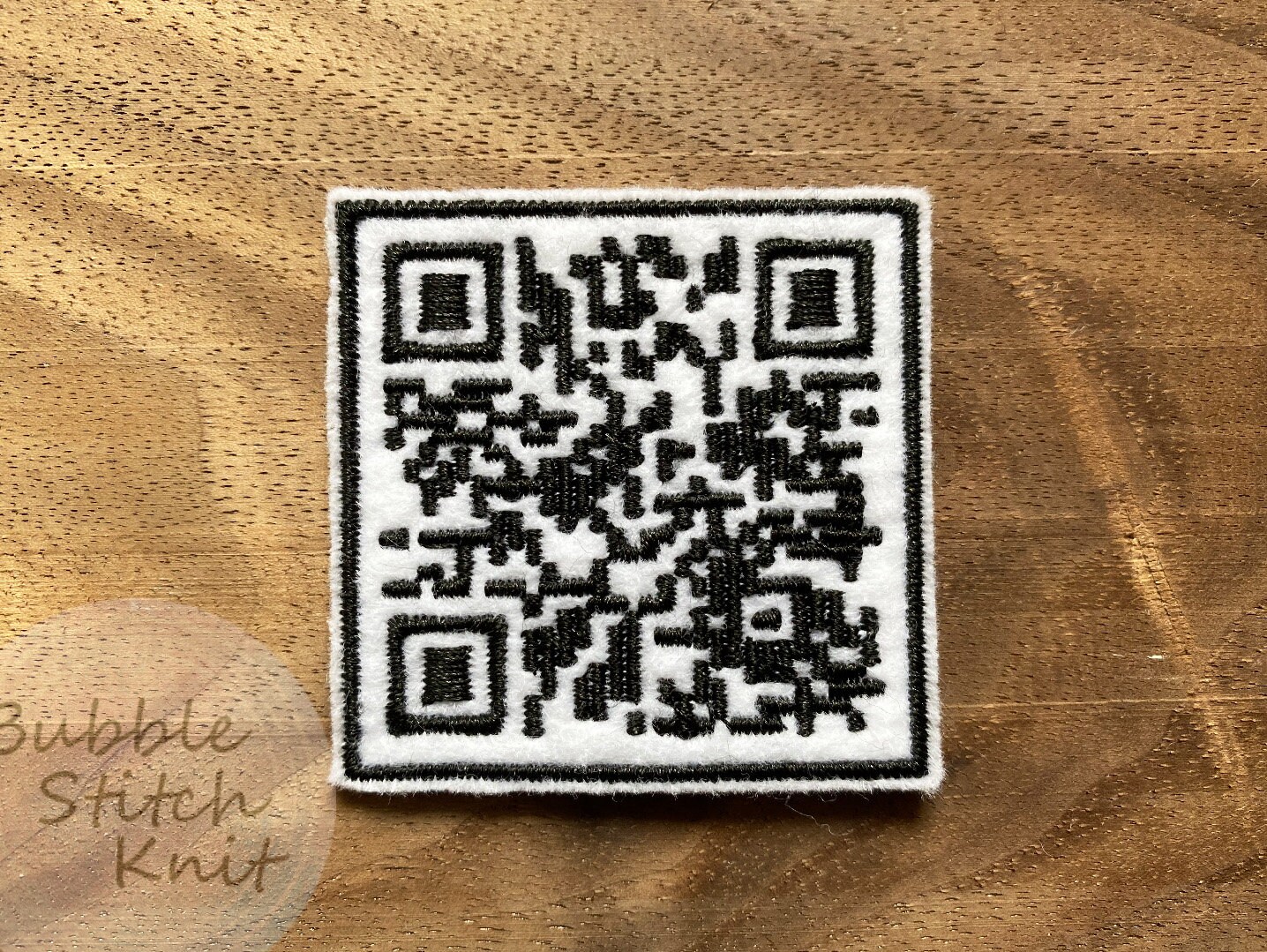Rick Astley QR Code Patch RickRoll Sew-On Embroidery Patch | Etsy