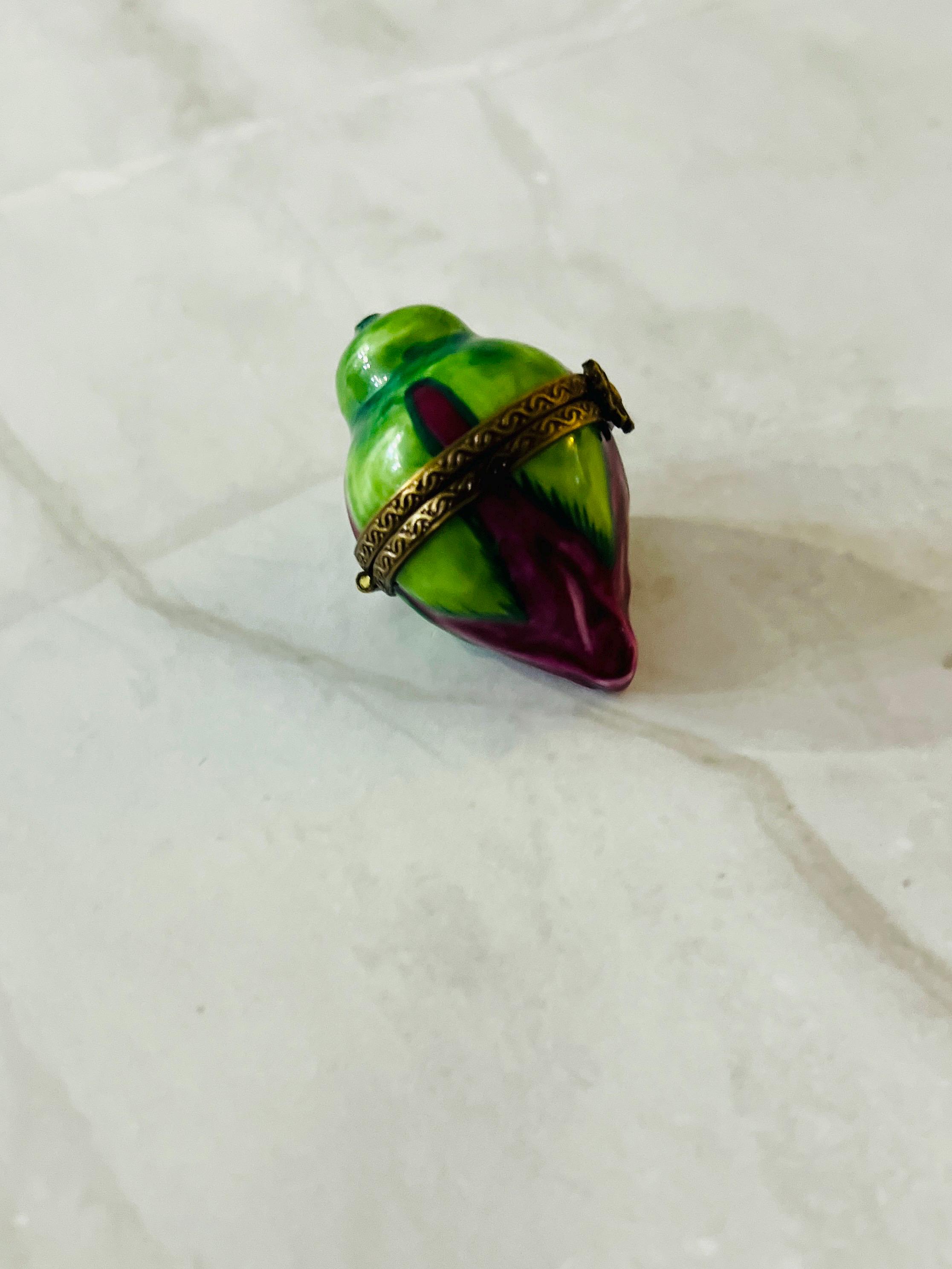 Authentic Limoges Rose Bud Box Peint Main | Professionally Restored ...