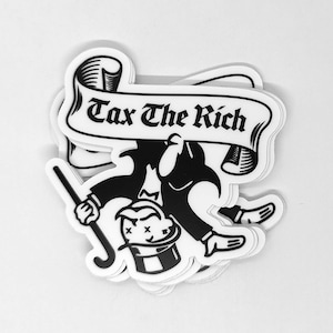 Monopoly Guy Sticker - Etsy