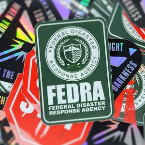 FEDRA Last of Us Sign Sticker – TLOU Stickers the Last of Us Decals ...