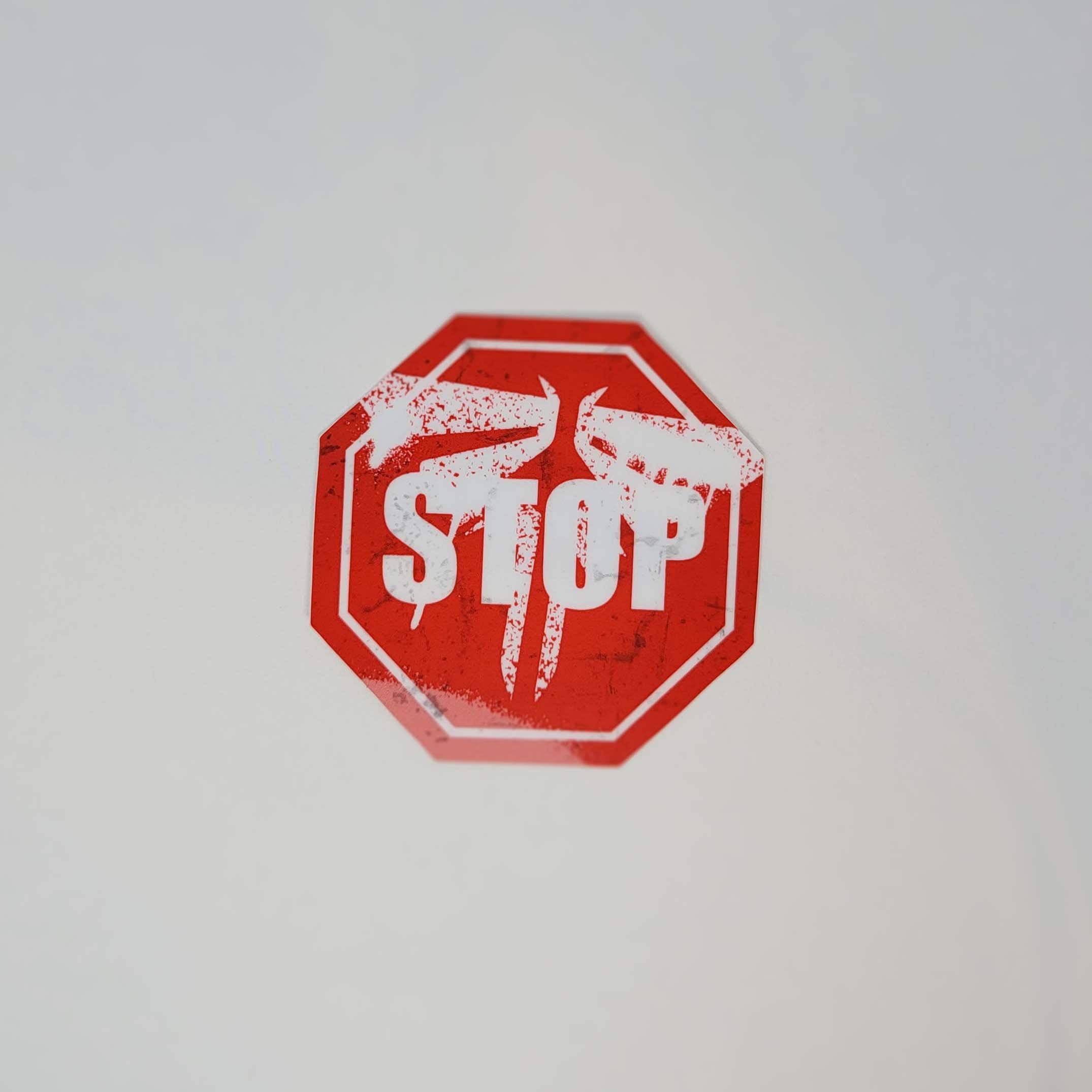 Fireflies Stop Sign Sticker – TLOU Sticker – Stickers the Last of Us ...