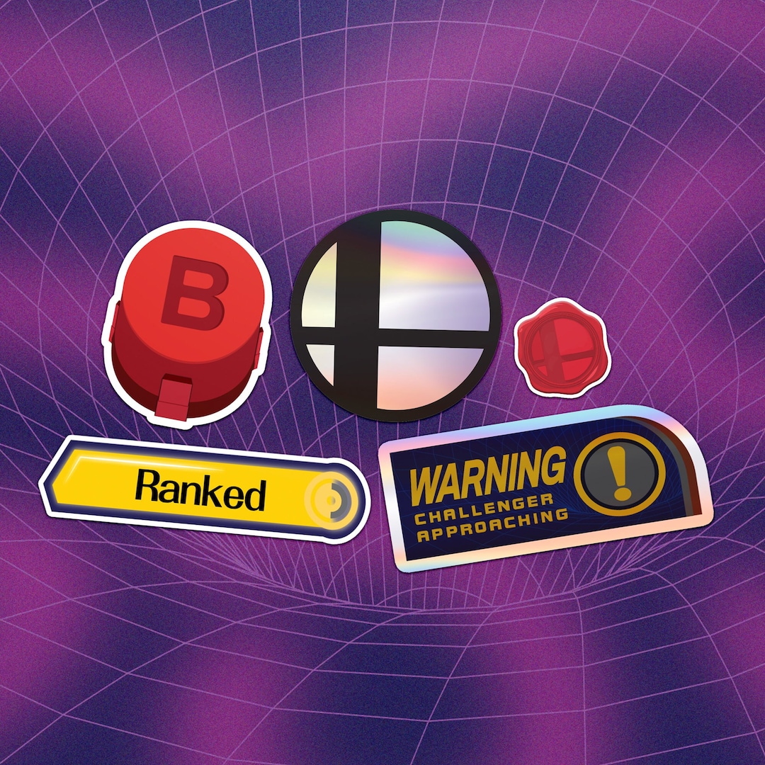Smash Brothers Sticker Pack (5 Stickers) – Smash Ball Stickers ...