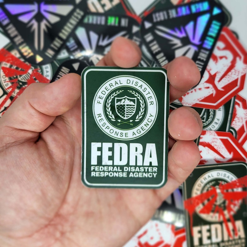 FEDRA Last of Us Sign Sticker TLOU Stickers the Last of Us - Etsy