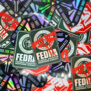 Last of Us Sticker Fireflies FEDRA – Vinyl TLOU Sticker – Last of Us ...