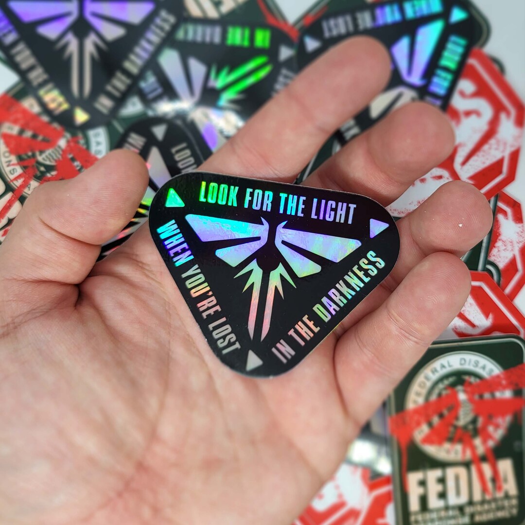 Holographic Fireflies Sticker – TLOU Sticker – Sticker the Last of Us ...