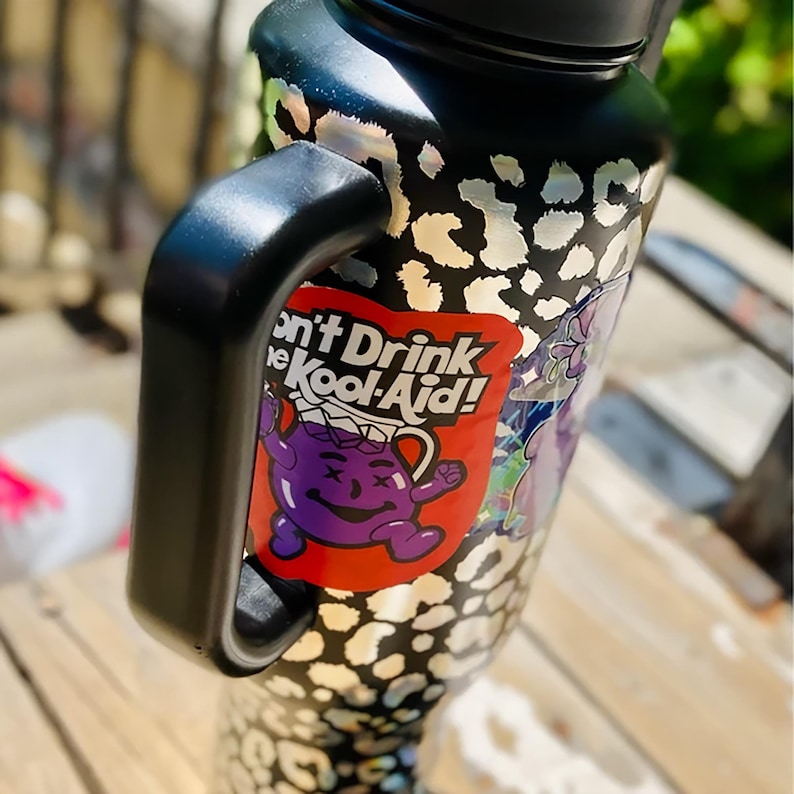 Don't Drink the Kool Aid Sticker | 3in Kool Aid Man Parody ...