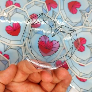 Heart Container Zelda Sticker – Waterproof the Legend of Zelda Vinyl ...