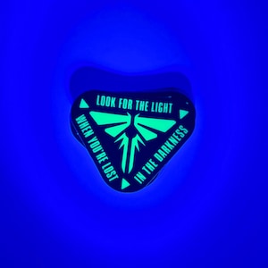 TLOU Fireflies Glow in the Dark Sticker – the Last of Us Game ...