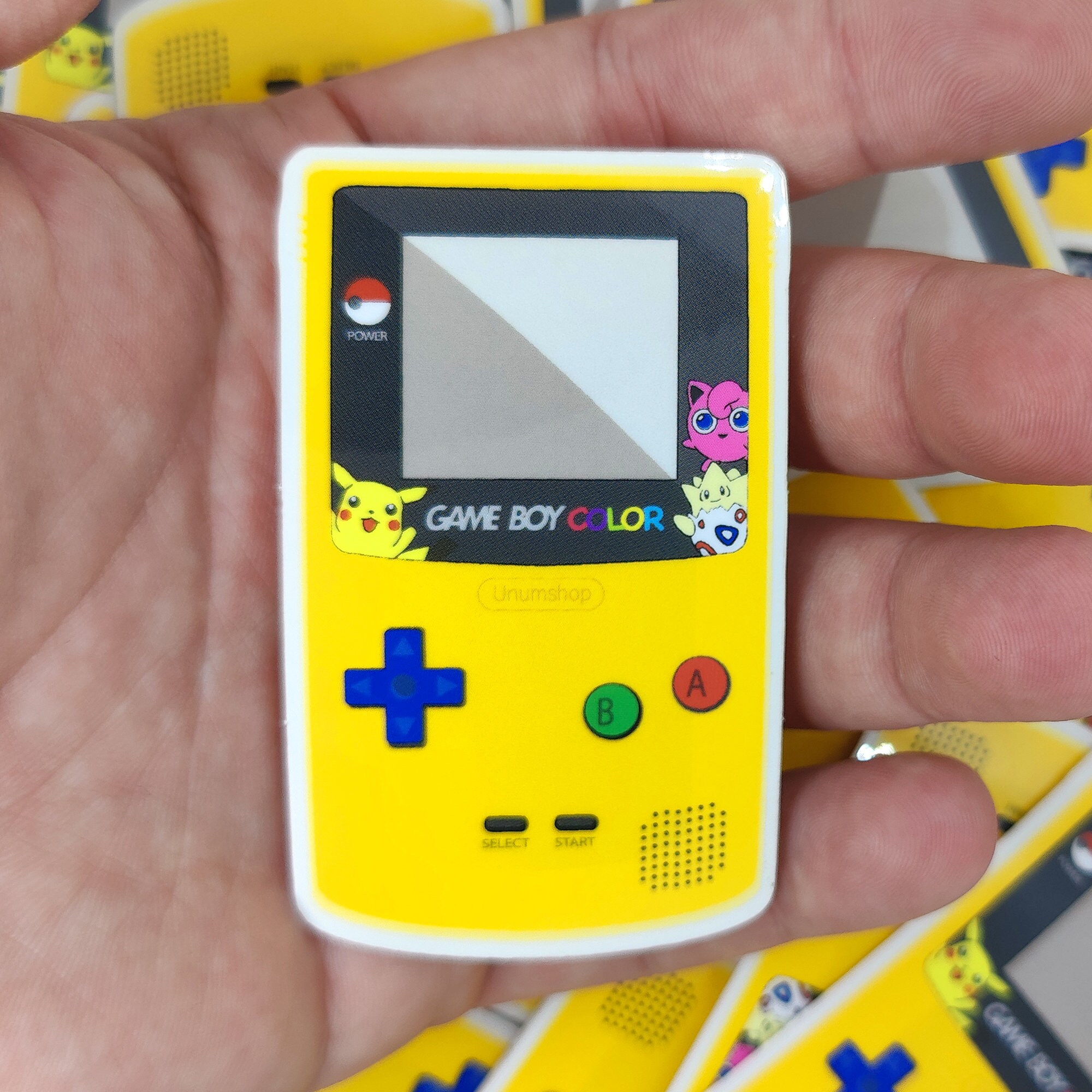 Pokémon Game Boy Sticker Nintendo Waterproof Sticker Retro - Etsy UK