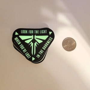 TLOU Fireflies Glow in the Dark Sticker – the Last of Us Game ...