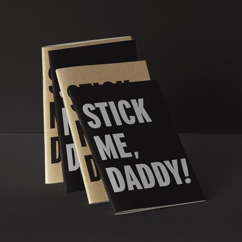 Stick Me Daddy Reusable Sticker Collection Book - Etsy